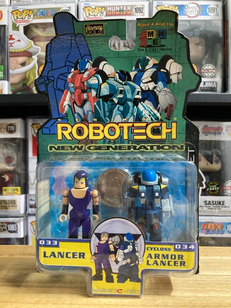 Toynami I-Men Series Robotech New Generation Lancer & Cylone Armor ...