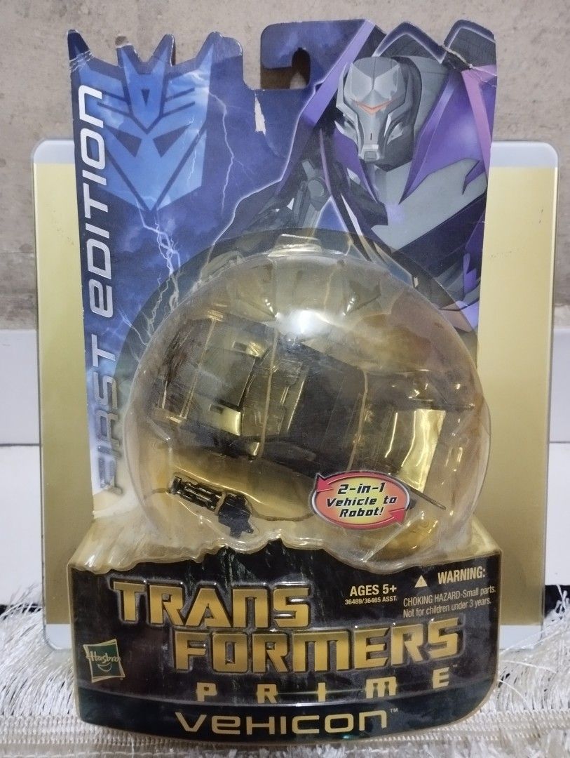 Transformers Prime Vehicon First Edition MISB, Hobbies & Toys, Toys ...