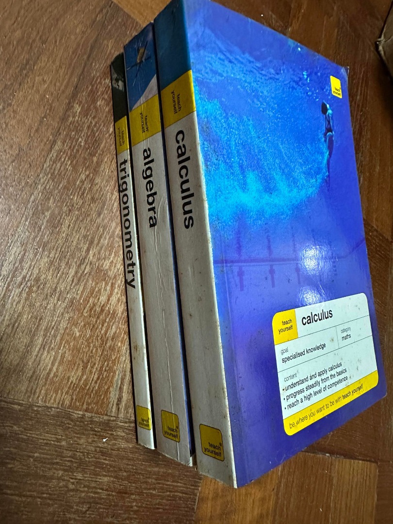 Trigonometry, Algebra and Calculus; Teach yourself, Hobbies & Toys ...