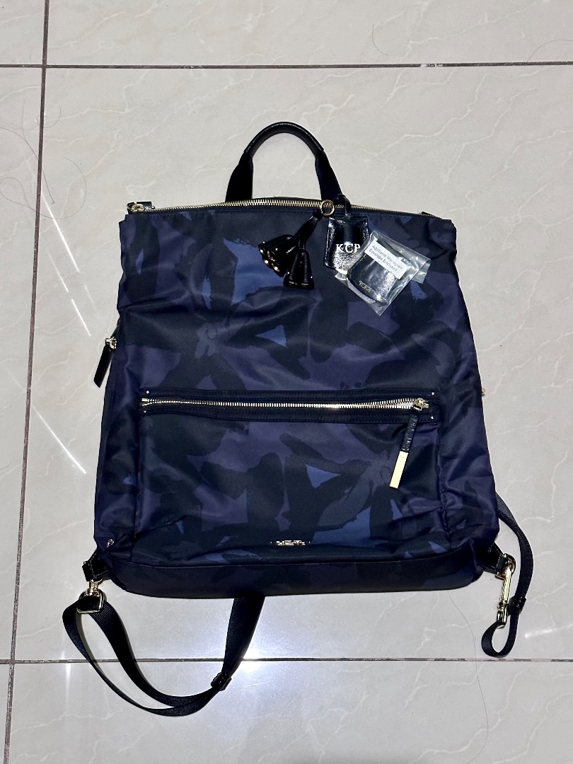 Tumi Jane Convertible Backpack (Lily Indigo), Luxury, Bags & Wallets on ...