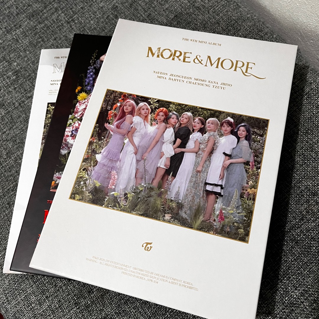 TWICE More & More Album unsealed (album+cd) on Carousell