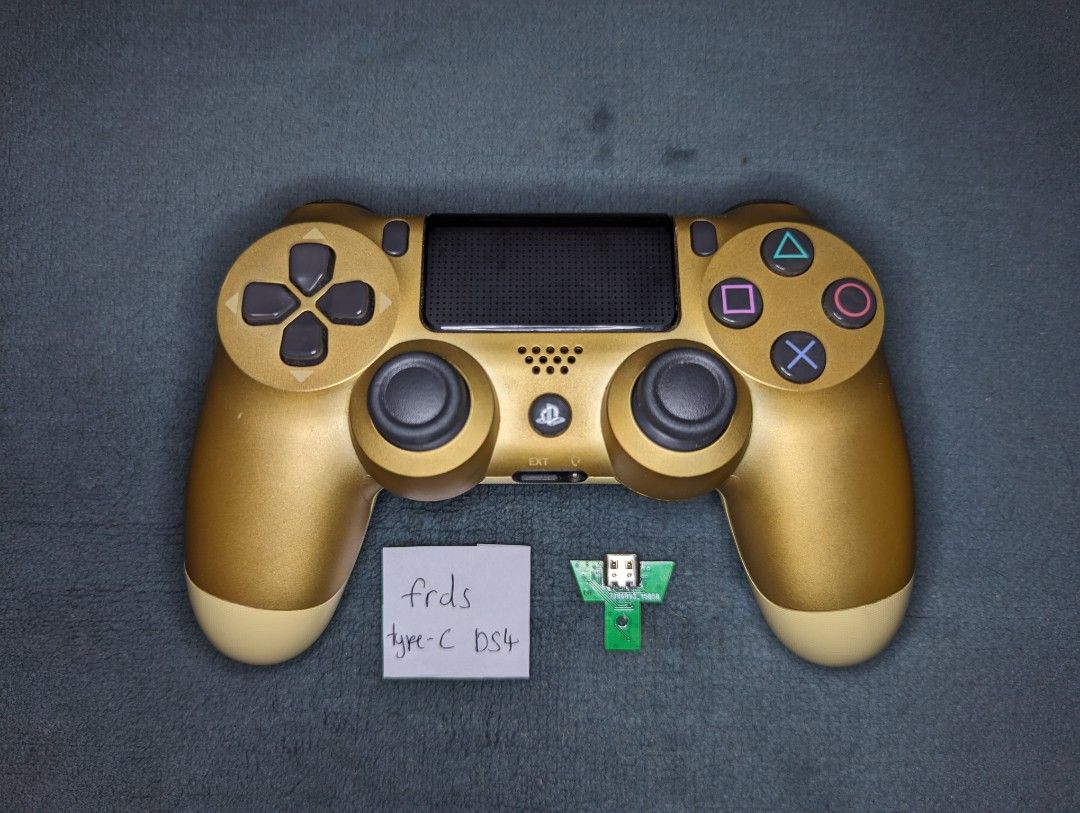 Type-C Modded Ds4 Controller V2, Video Gaming, Gaming Accessories ...