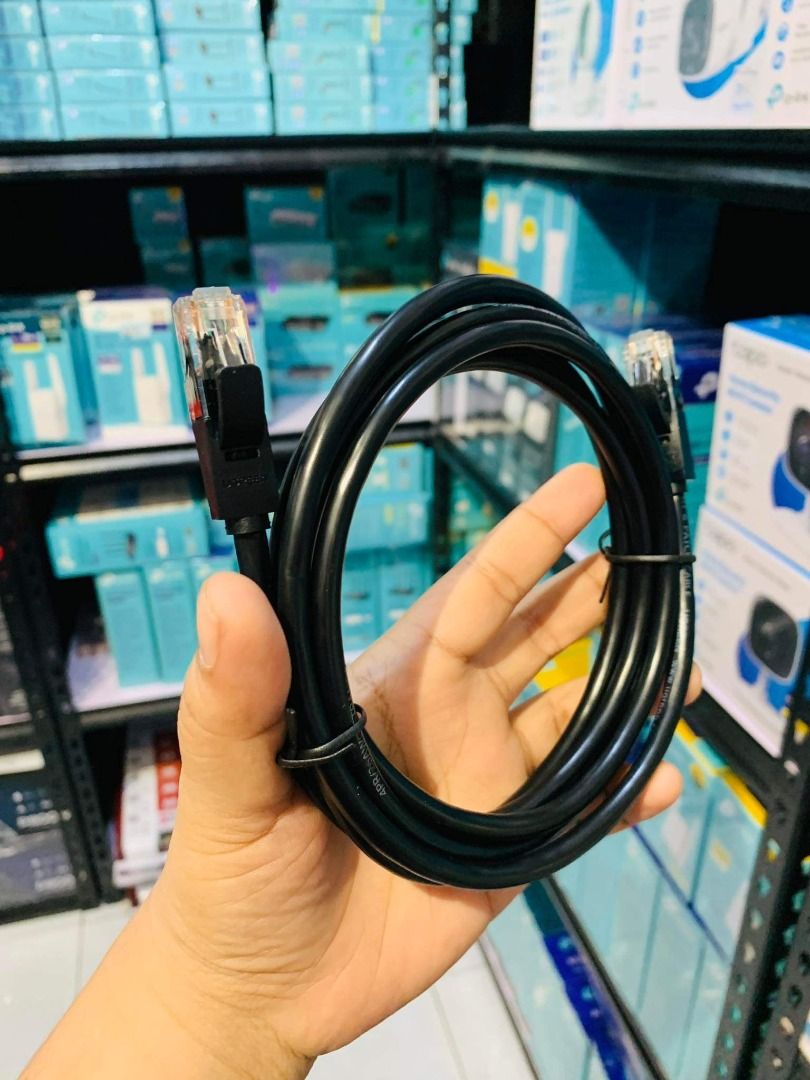 UGREEN Cat6 UTP Ethernet Cable 1000mbps RJ45 2M Black NW102 20160 ...