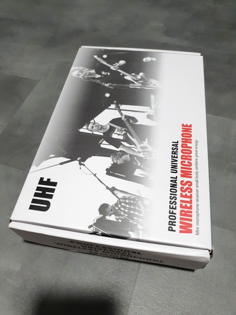 UHF Professional Universal Wireless Microphone, TV & Home Appliances ...