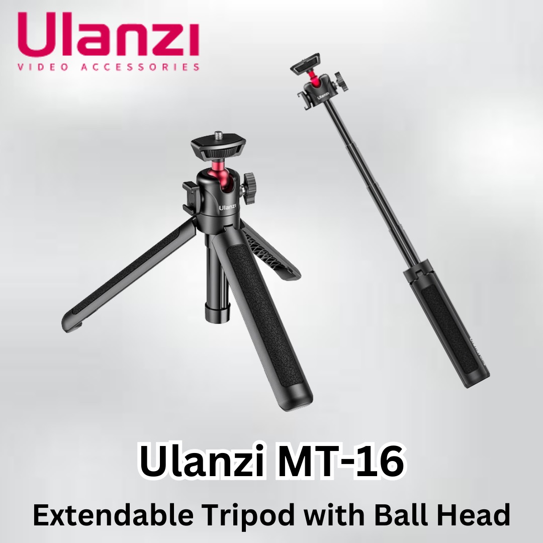 Ulanzi MT-16 Extendable Tripod with Ball Head, Photography, Photography ...