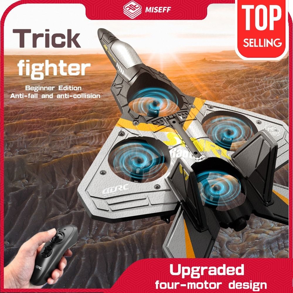 V17 RC Remote Control Airplane Drone 2.4G Gravity Sensing Remote ...