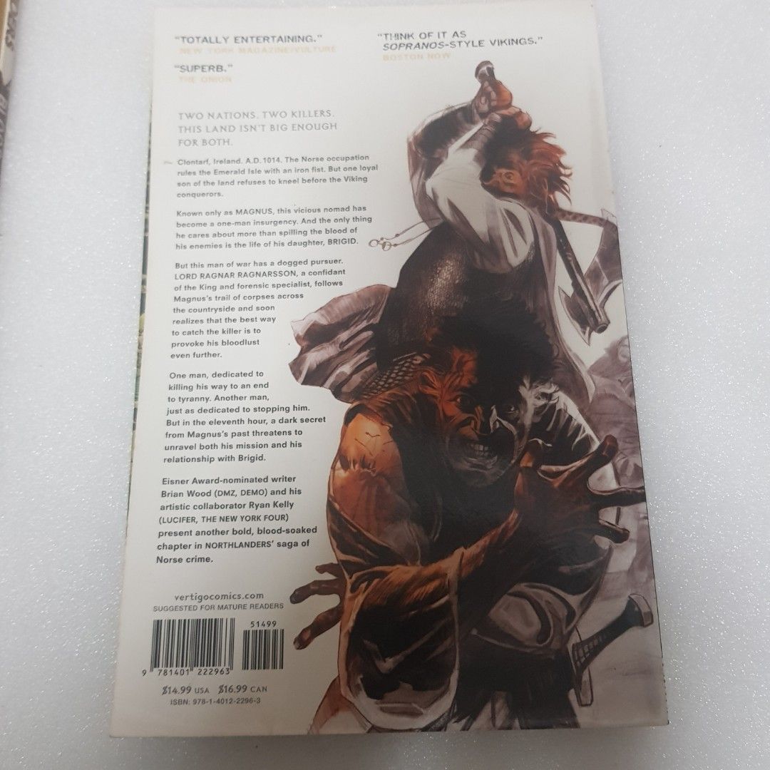 Vertigo comic 2 book @10 nor+halanders book 2&3, Hobbies & Toys, Books & Magazines, Comics ...