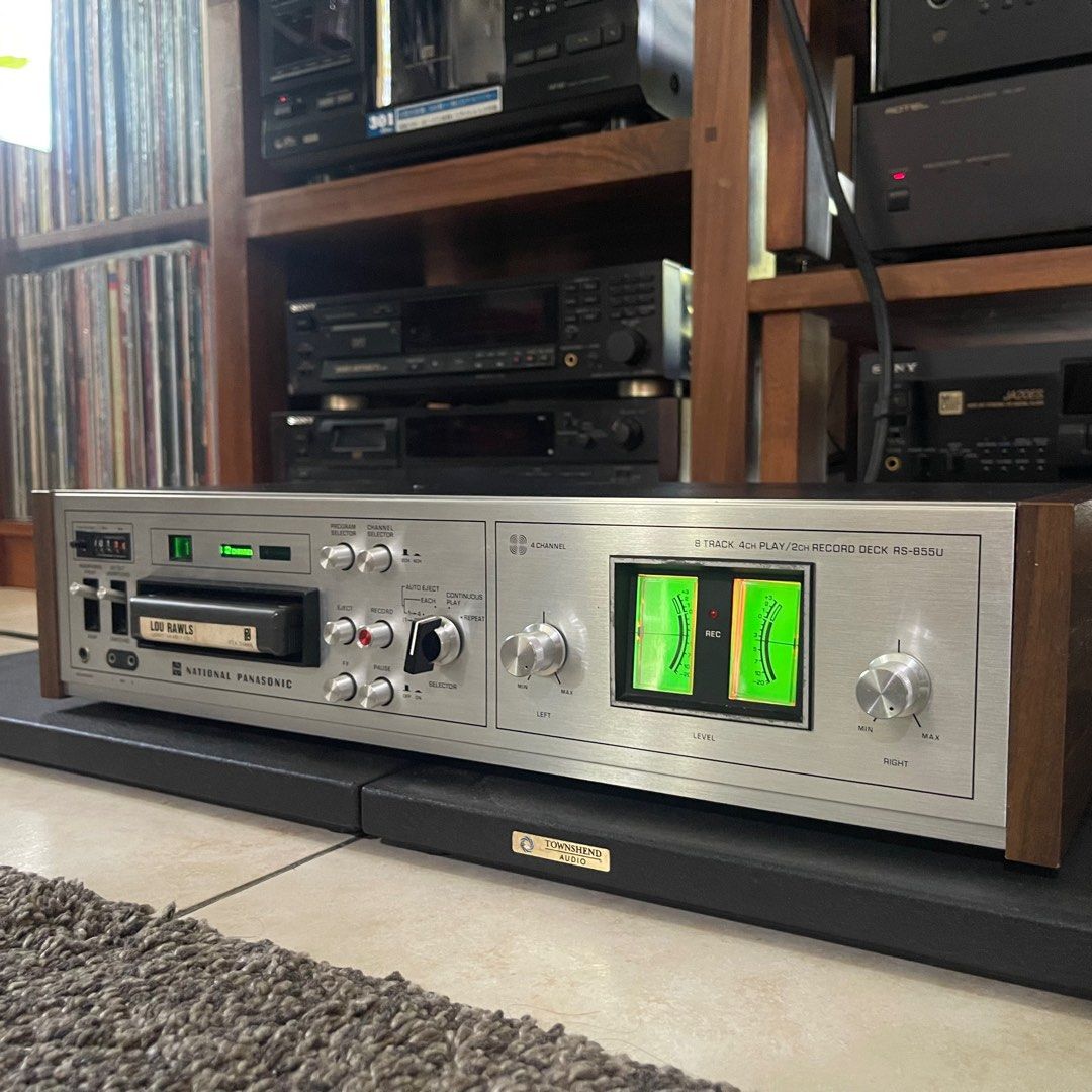 Very rare National / Panasonic 8 track 4 channel deck (RS-855U), Audio ...