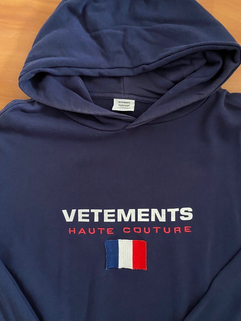 Vetements Haute Couture Hoodie on Carousell