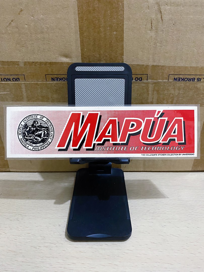 (Vintage) 90’s Mapua - Institute of Technology - Collegiate Bumper ...