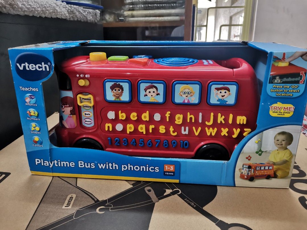 Vtech bus toy, Babies & Kids, Infant Playtime on Carousell