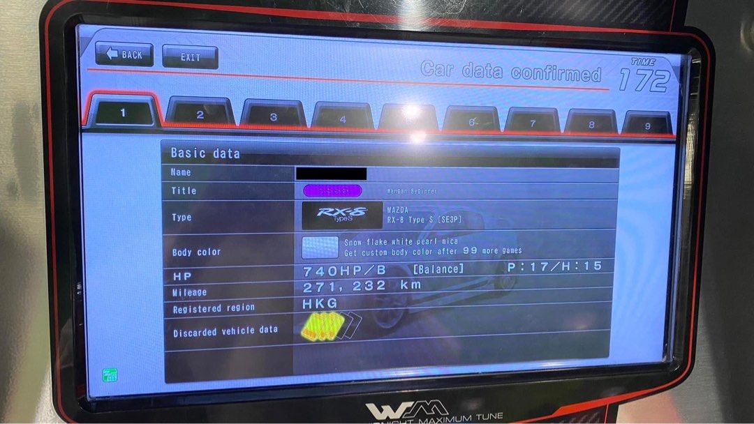 WMMT6RR WANGAN MIDNIGHT RARE DATA, Video Gaming, Gaming Accessories, In ...
