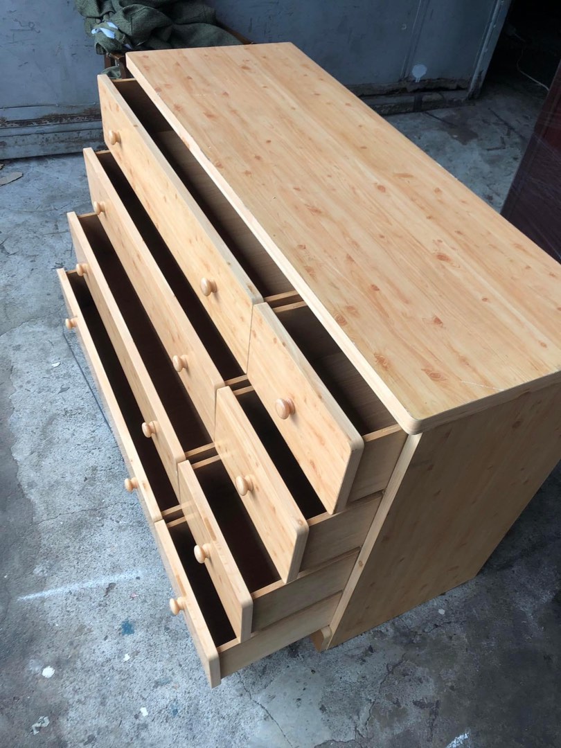 Wooden lateral Drawer on Carousell