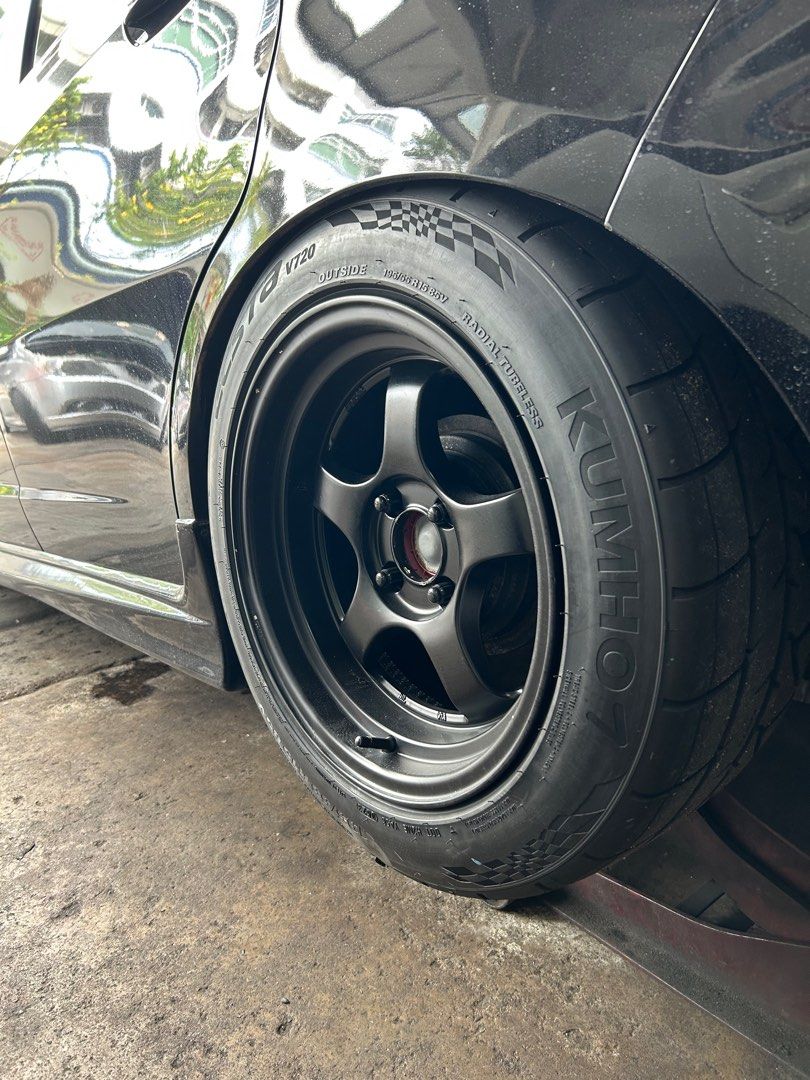 Works Meister Rims, Car Accessories, Tyres & Rims on Carousell