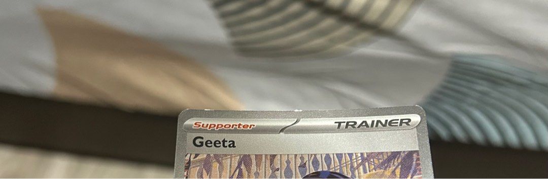 WTS - Jap & Eng Geeta Trainer Pokemon card, Hobbies & Toys, Toys ...