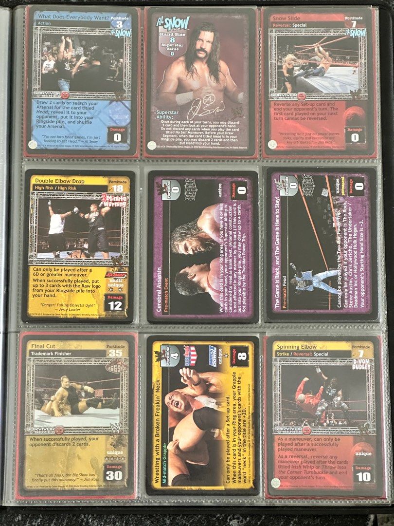 Wwe cards, Hobbies & Toys, Toys & Games on Carousell