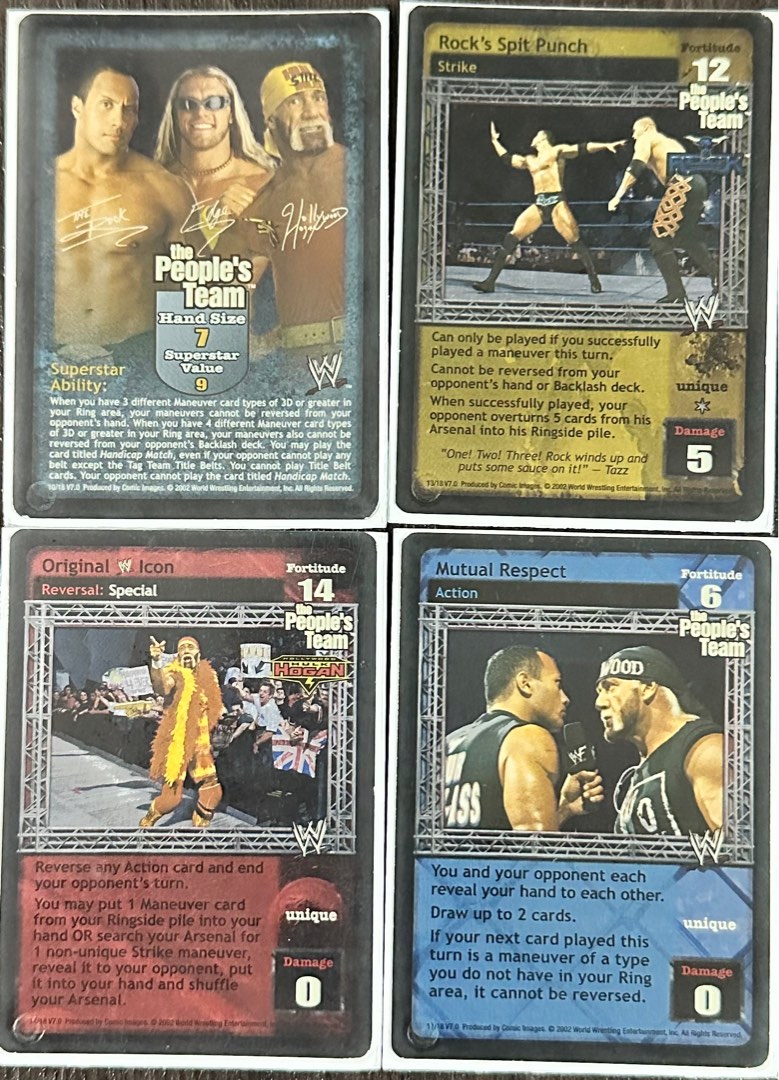 WWE Cards, Hobbies & Toys, Toys & Games on Carousell
