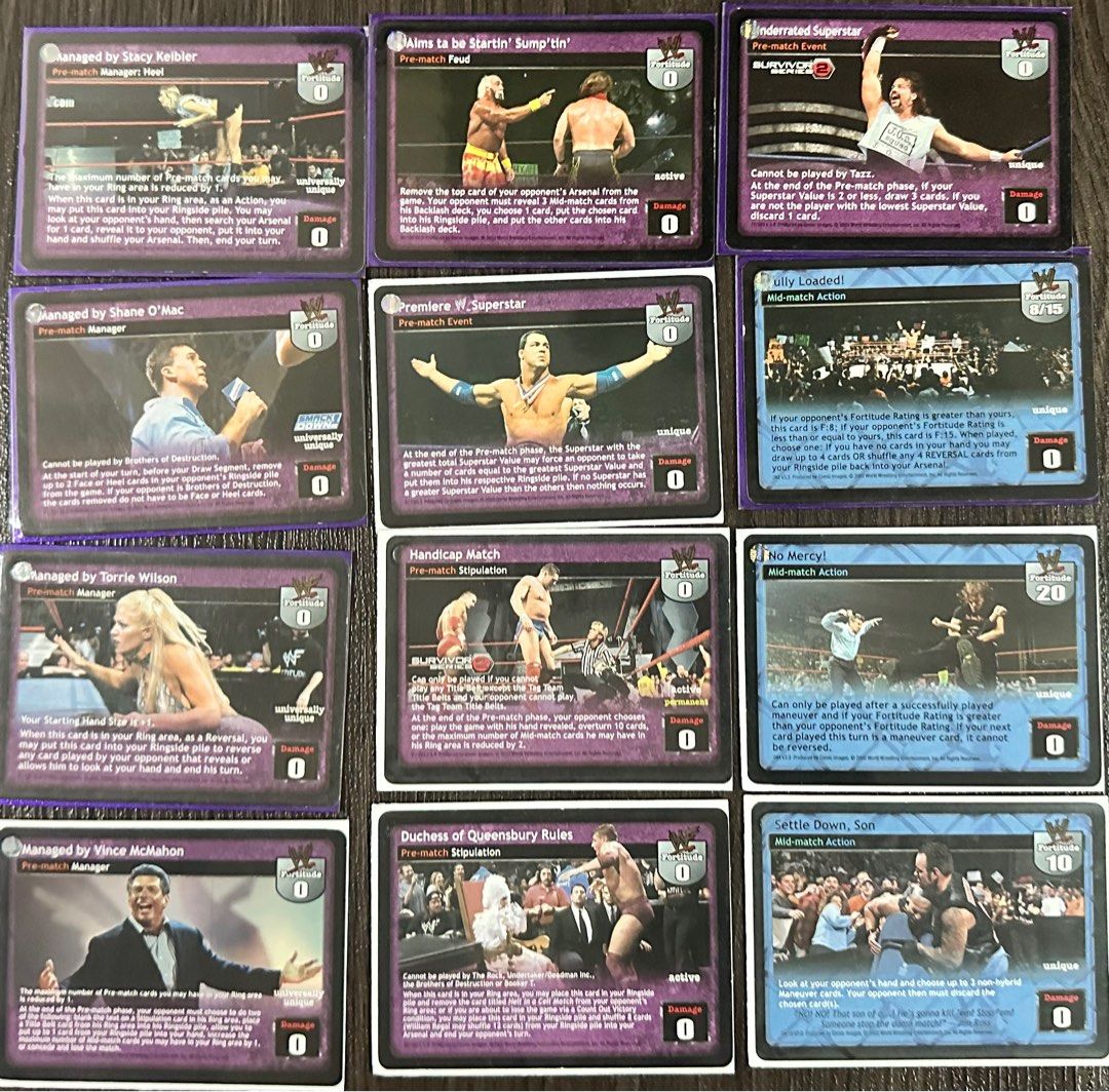 WWE Cards, Hobbies & Toys, Toys & Games on Carousell