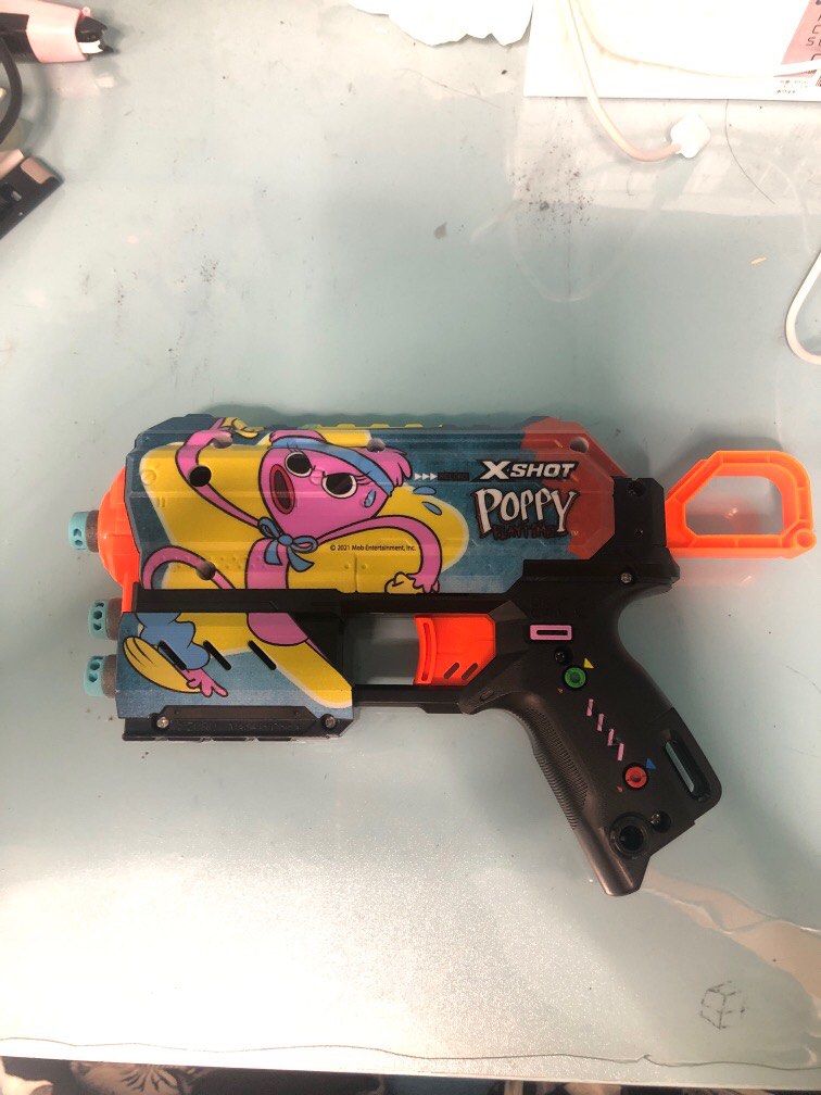 X shot gun, 興趣及遊戲, 玩具 & 遊戲類 - Carousell