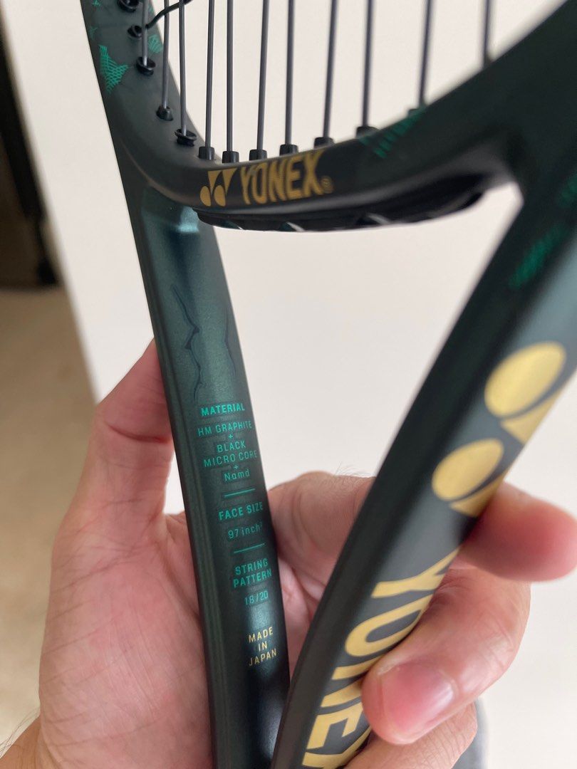 Yonex Vcore Pro 97 HD tennis racquet, Sports Equipment, Sports & Games ...