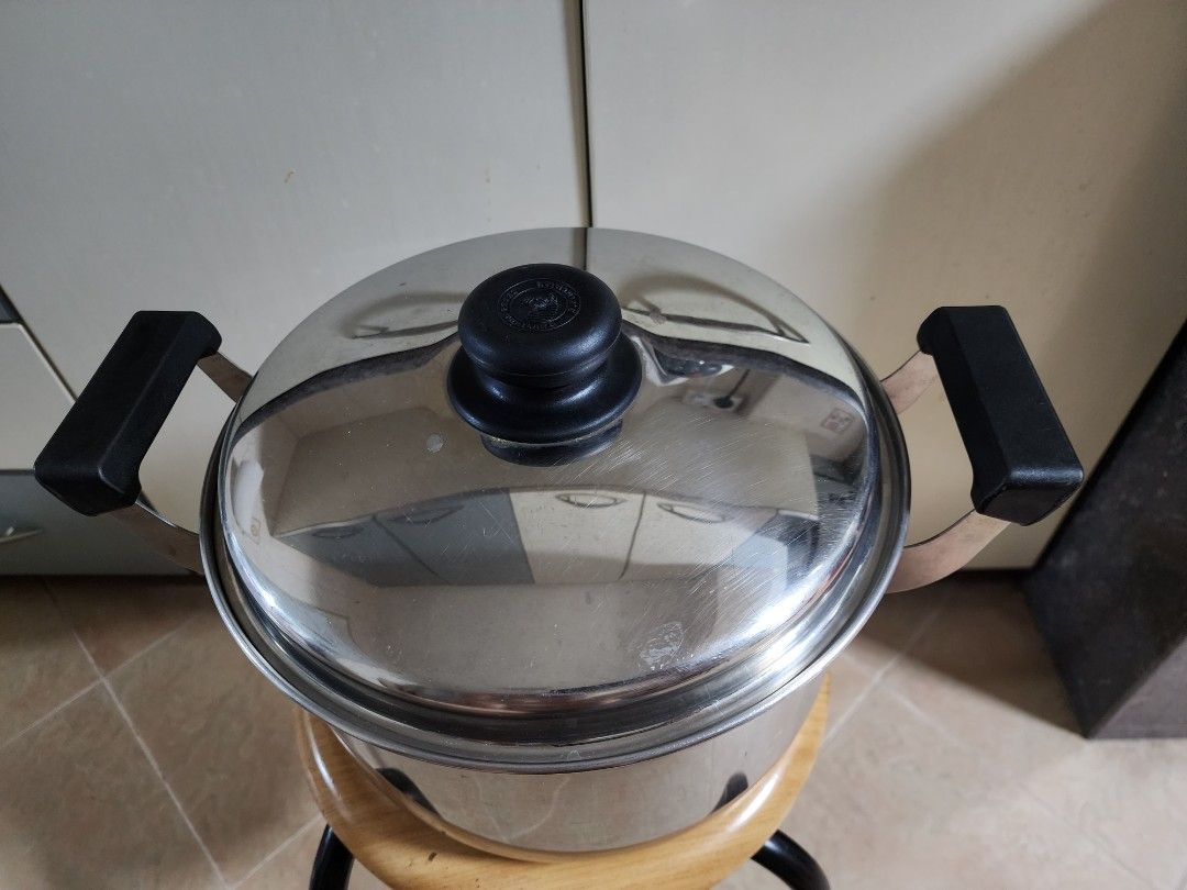 Zebra 28cm Stainless Steel Pot, Furniture & Home Living, Kitchenware ...