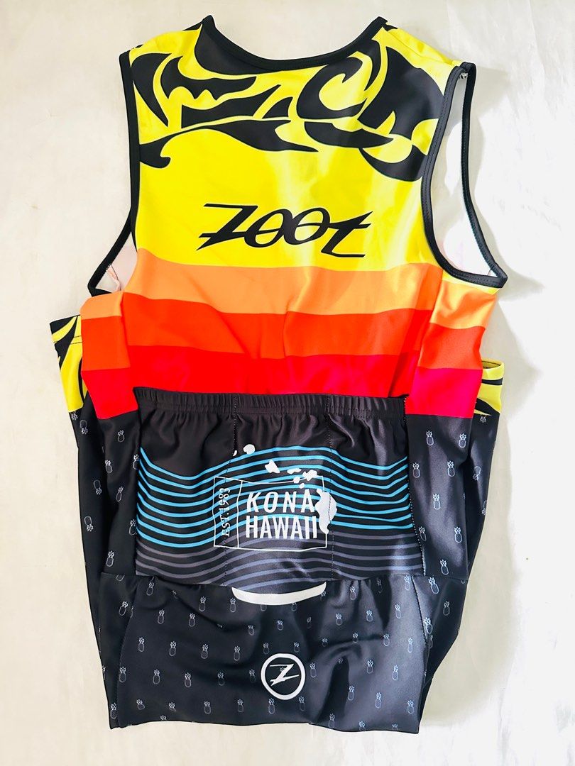 Zoot Tri suit cycling sportswear Mens large size with Gel Pad on Carousell