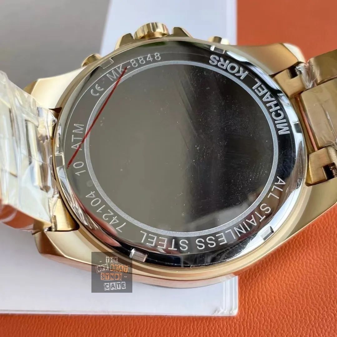 100% Original Michael Kors Brecken Chronograph Men's Watch MK8848 (pre ...