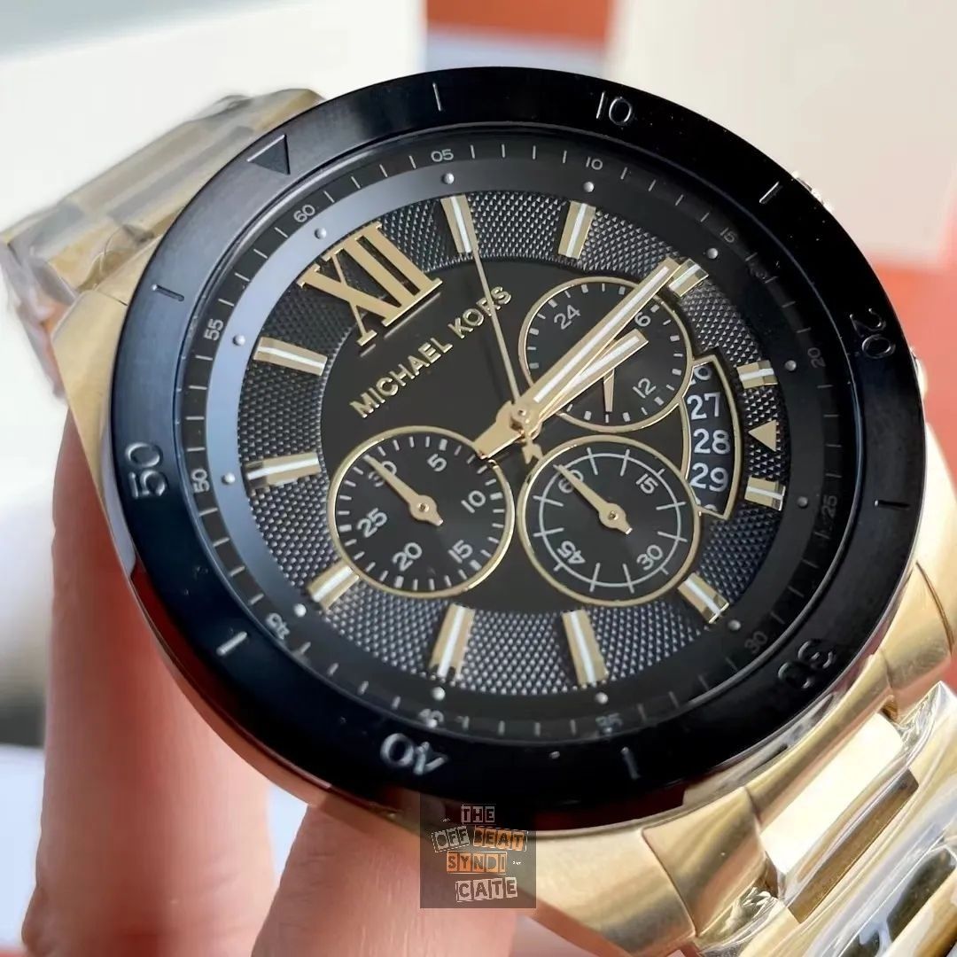 100% Original Michael Kors Brecken Chronograph Men's Watch MK8848 (pre ...