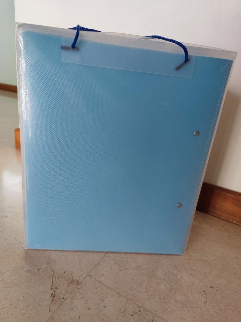 2D Ring file Light Blue, Hobbies & Toys, Stationery & Craft, Stationery ...