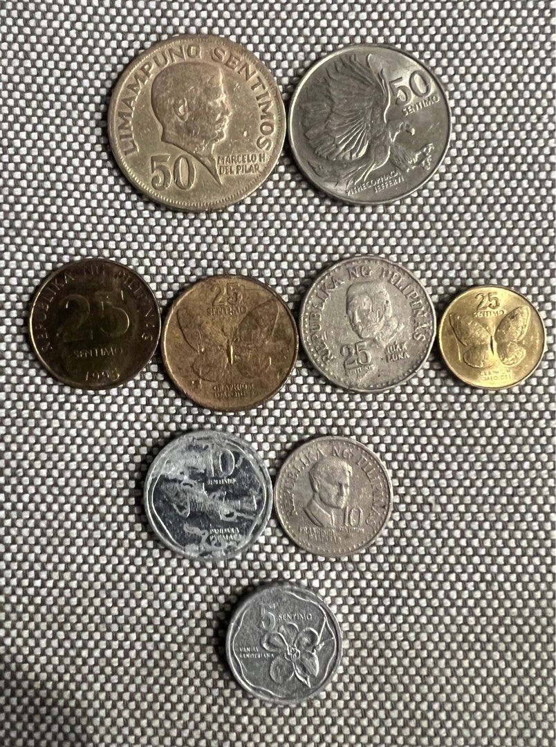 50, 25, 10, 5 centavo coins, Hobbies & Toys, Memorabilia & Collectibles ...