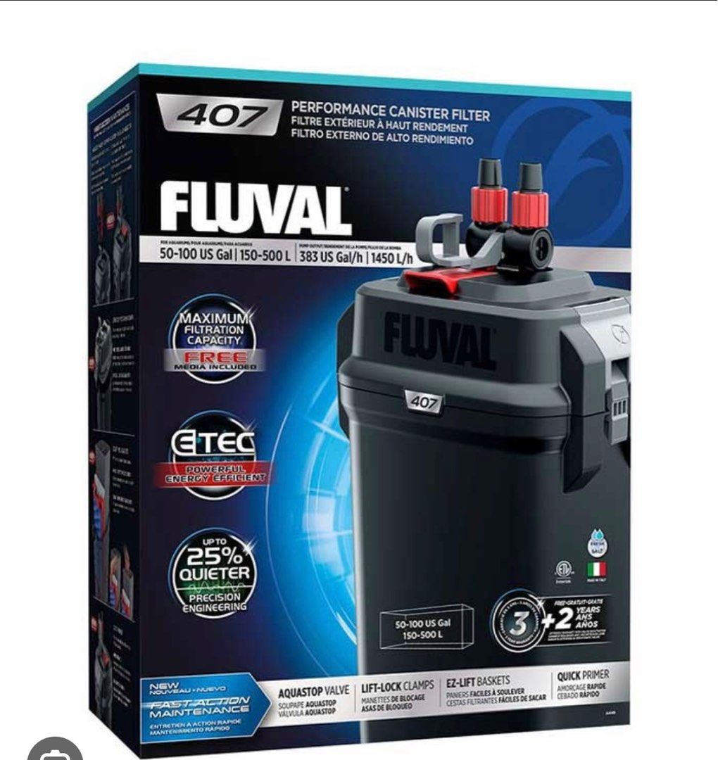 L77 5 ft tank with ramp and canister filter, Pet Supplies, Homes ...