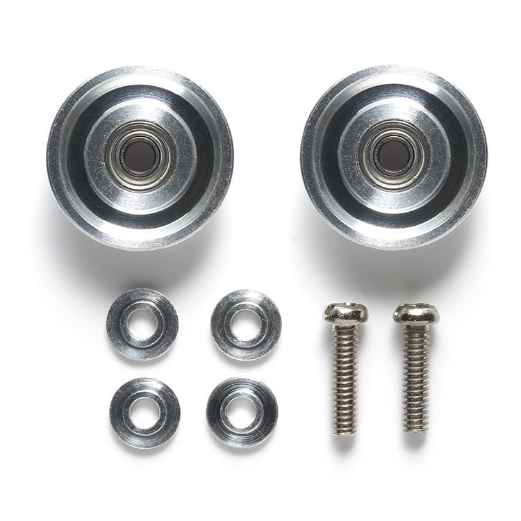 [3 left!] Tamiya HG 13mm Tapered Aluminum Ball-Race Rollers (Ringless ...