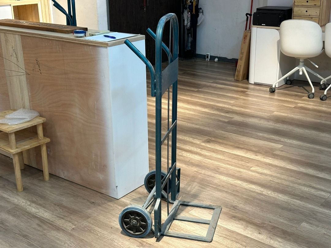 汽水車 2輪鐵車仔 老虎車 手推車 搬運車 送貨車 Coke Trolley Metal Hand Truck Portable 搬貨 送貨 ...