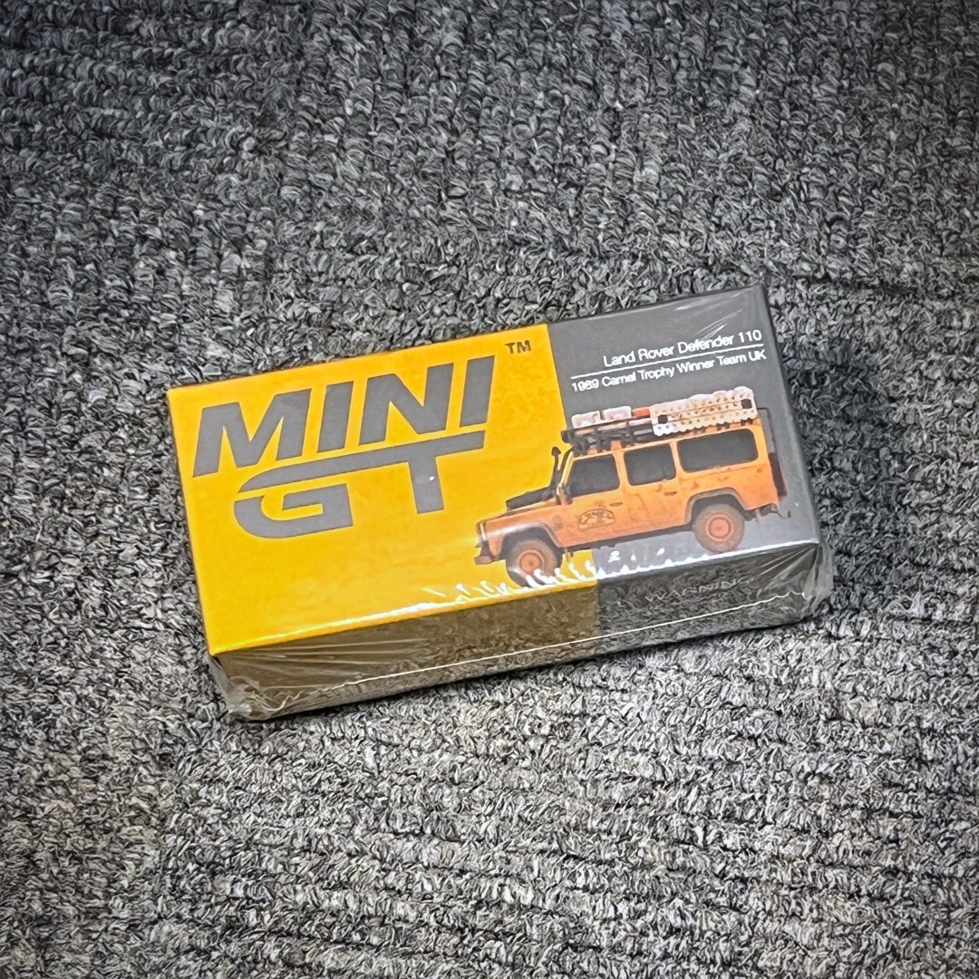 全新 未開封 1/64 Mini GT 221 Land Rover Defender 110 1989 Camel Trophy ...