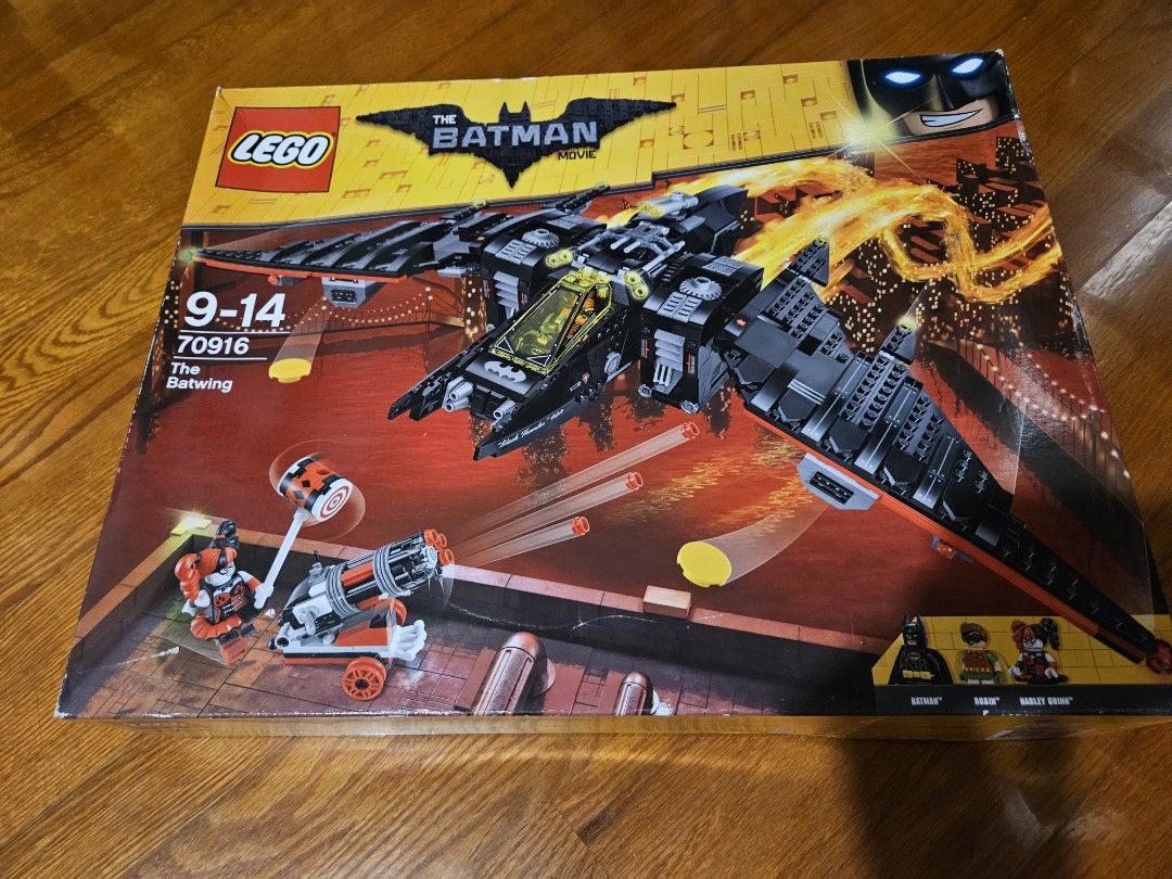 全新現貨 Lego 70916 The Batman Movie Batwing 蝙蝠戰機, 興趣及遊戲, 玩具 & 遊戲類 - Carousell