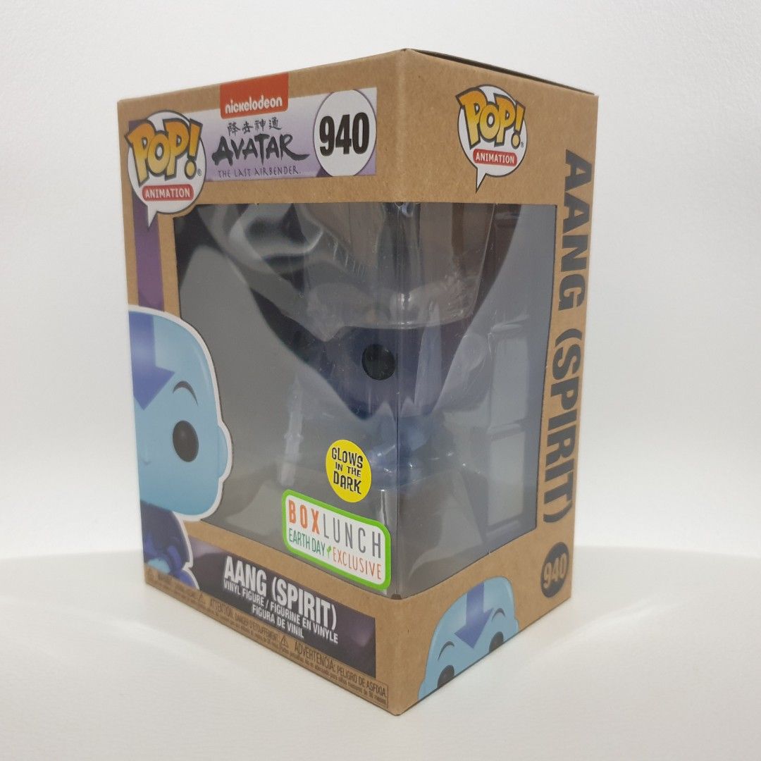 AANG SPIRIT Nickelodeon Avatar The Last Airbender Glows in the Dark Box ...