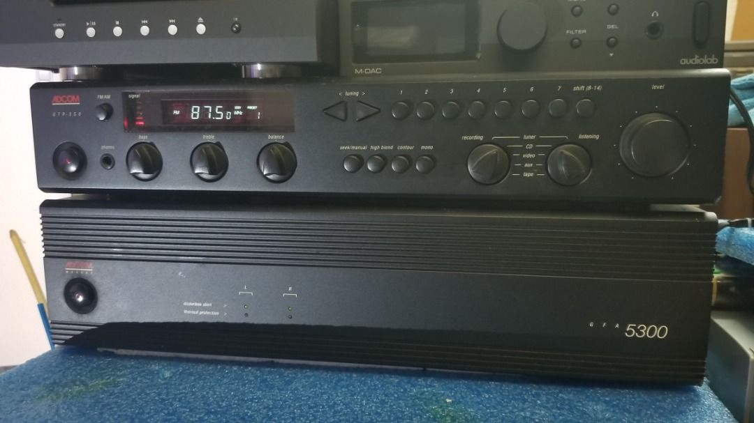 Adcom GTP-350 GFA-5300, 音響器材, 其他音響配件及設備 - Carousell