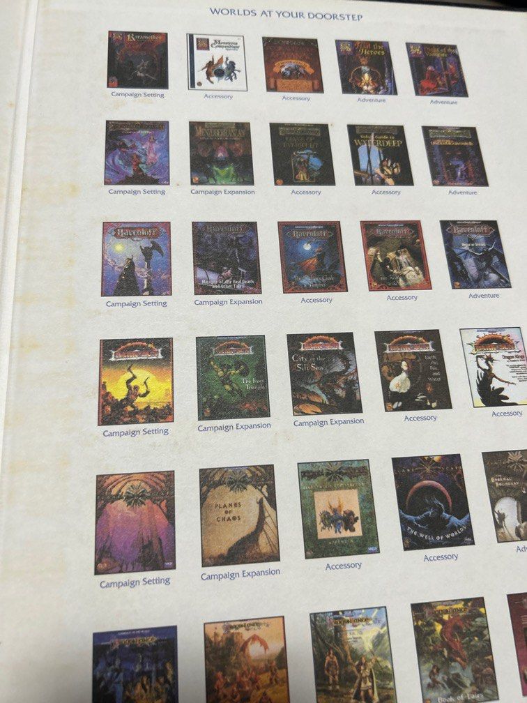 Advanced Dungeons & Dragons second Edition Dungeon Master Guide ...