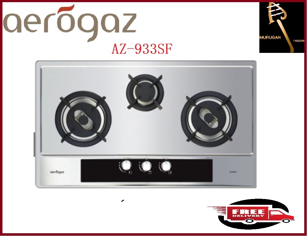 Aerogaz AZ-933SF 90cm Stainless Steel Gas Stove - EXPRESS FREE DELIVERY ...