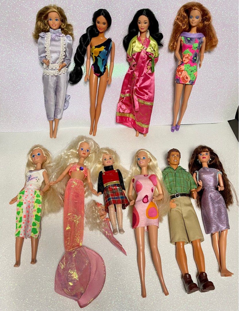 All for $168! 80s 90s Barbie/ Ken/ skipper/ Stacie dolls, Hobbies ...