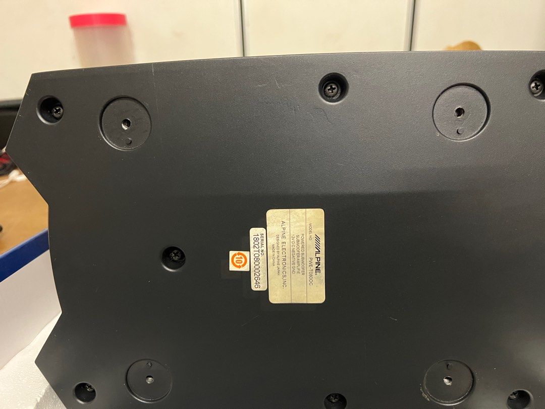 Alpine PWE-T080OC car active Subwoofer, Audio, Soundbars, Speakers ...