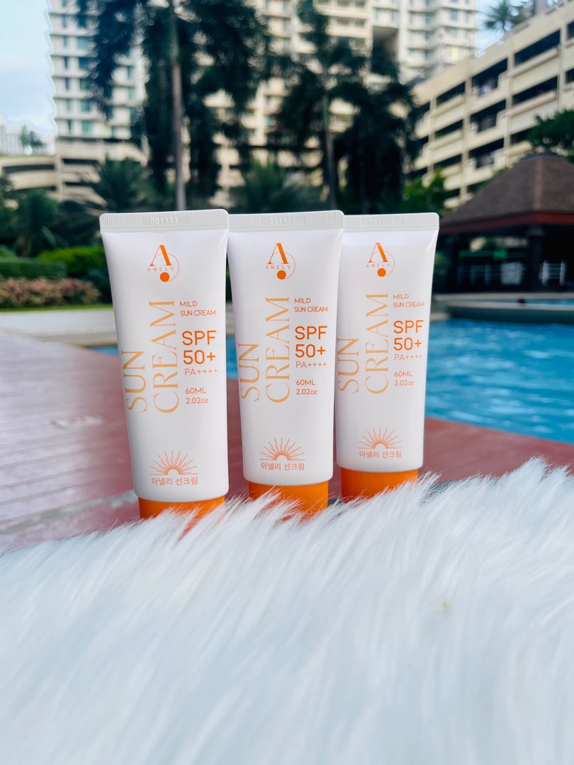 Anely Sun Cream, Beauty & Personal Care, Face, Face Care on Carousell