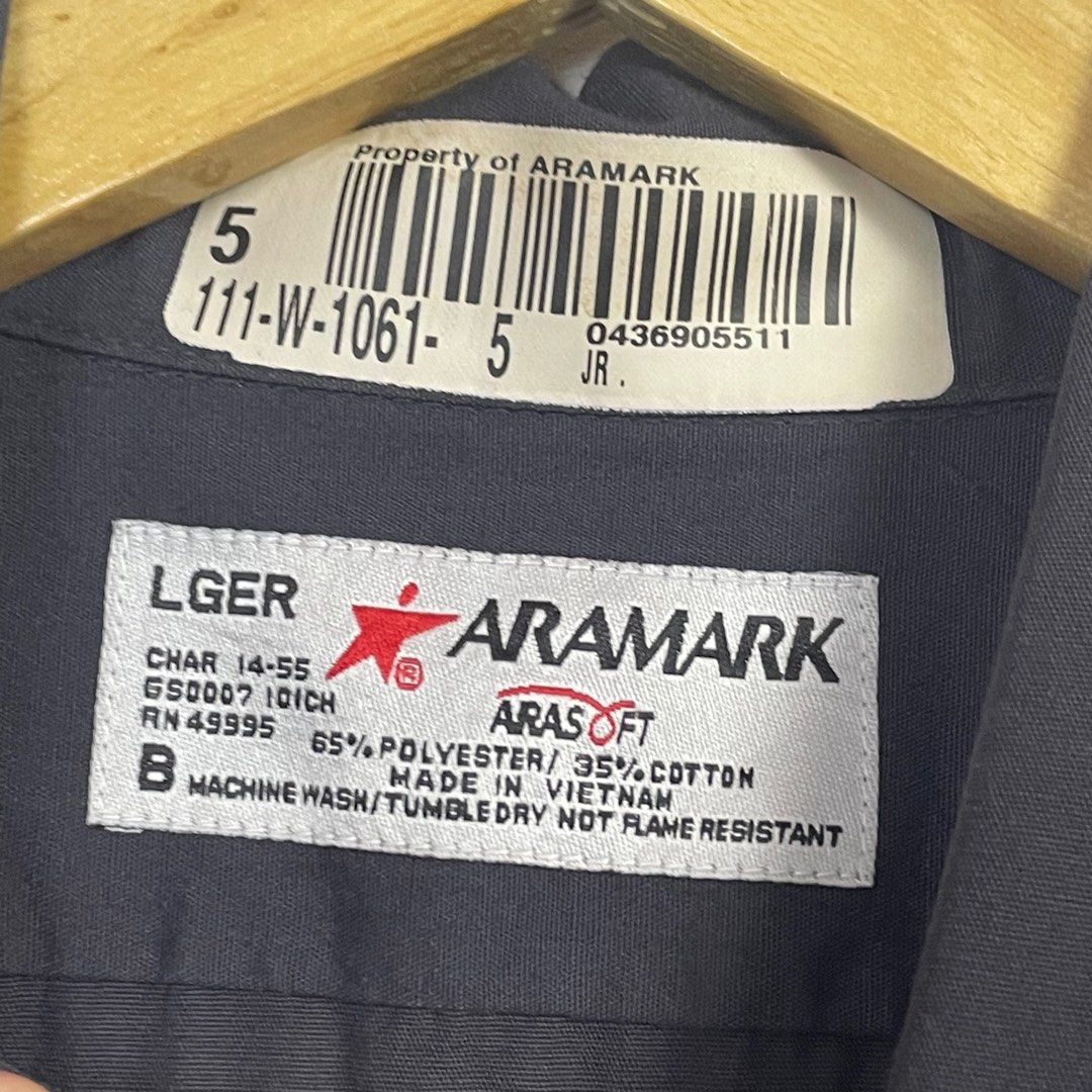 Aramark Workwear Longsleeve Polo "JR" on Carousell