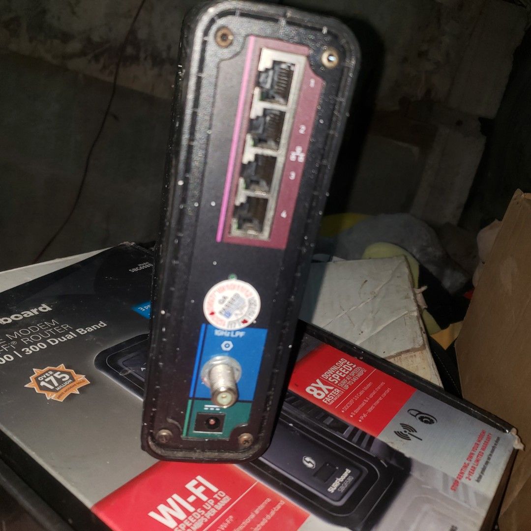 Arris CABLE MODEM & WIFI router on Carousell