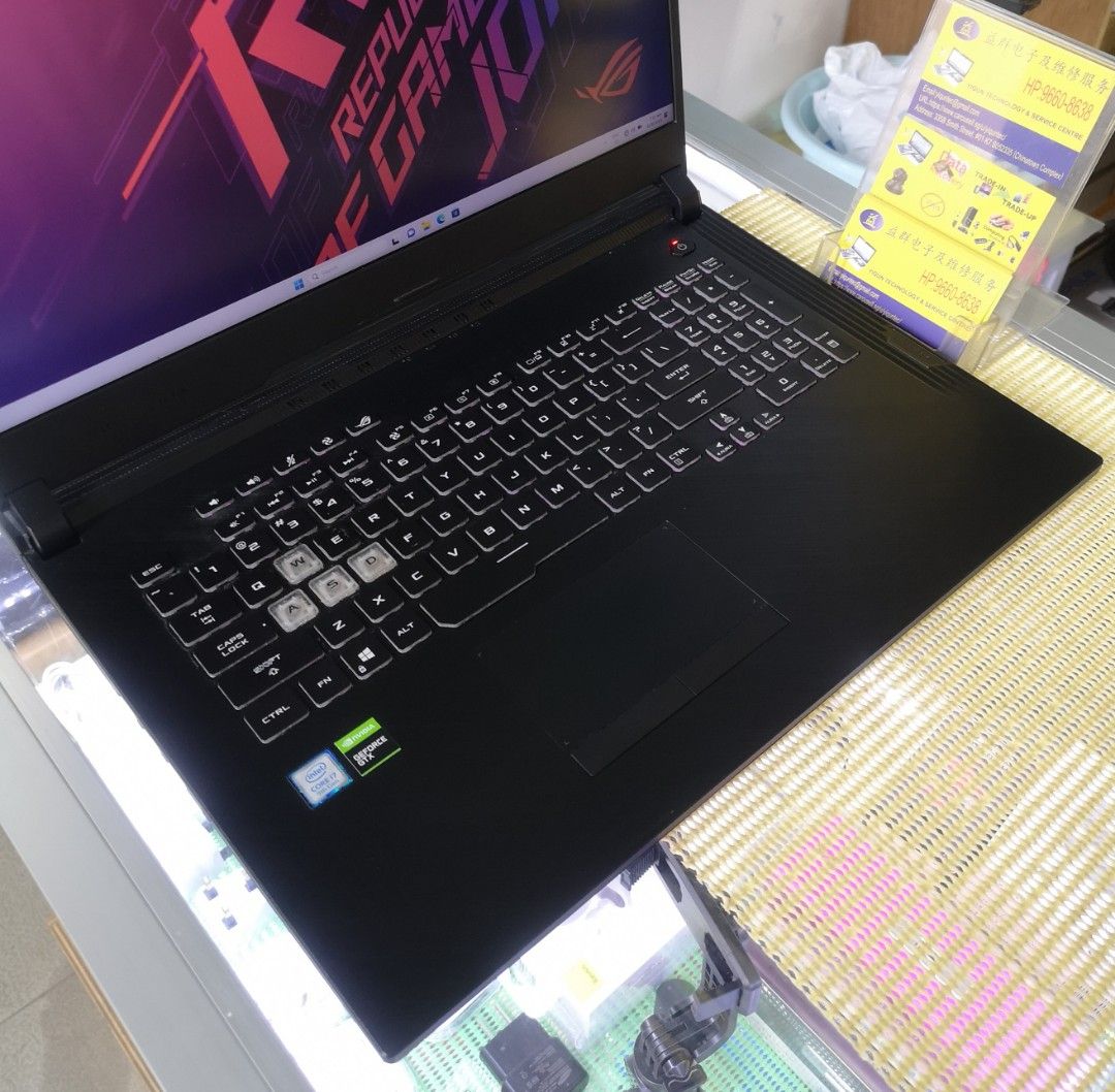 $960 - - i7 Asus ROG Strix G731 / 17 Inch Gaming Laptop, Computers ...