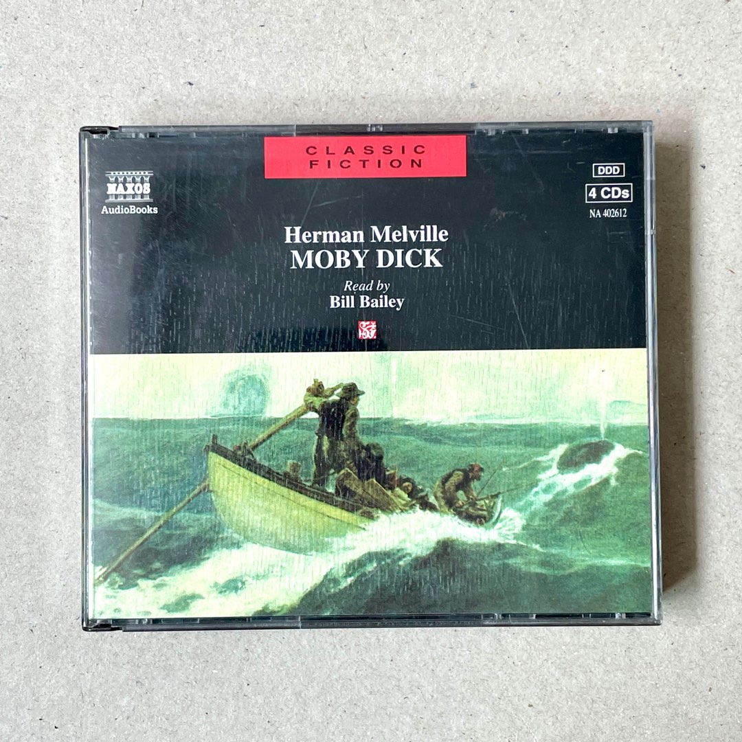 Audio book: Moby Dick, Hobbies & Toys, Books & Magazines, Fiction & Non-Fiction on Carousell