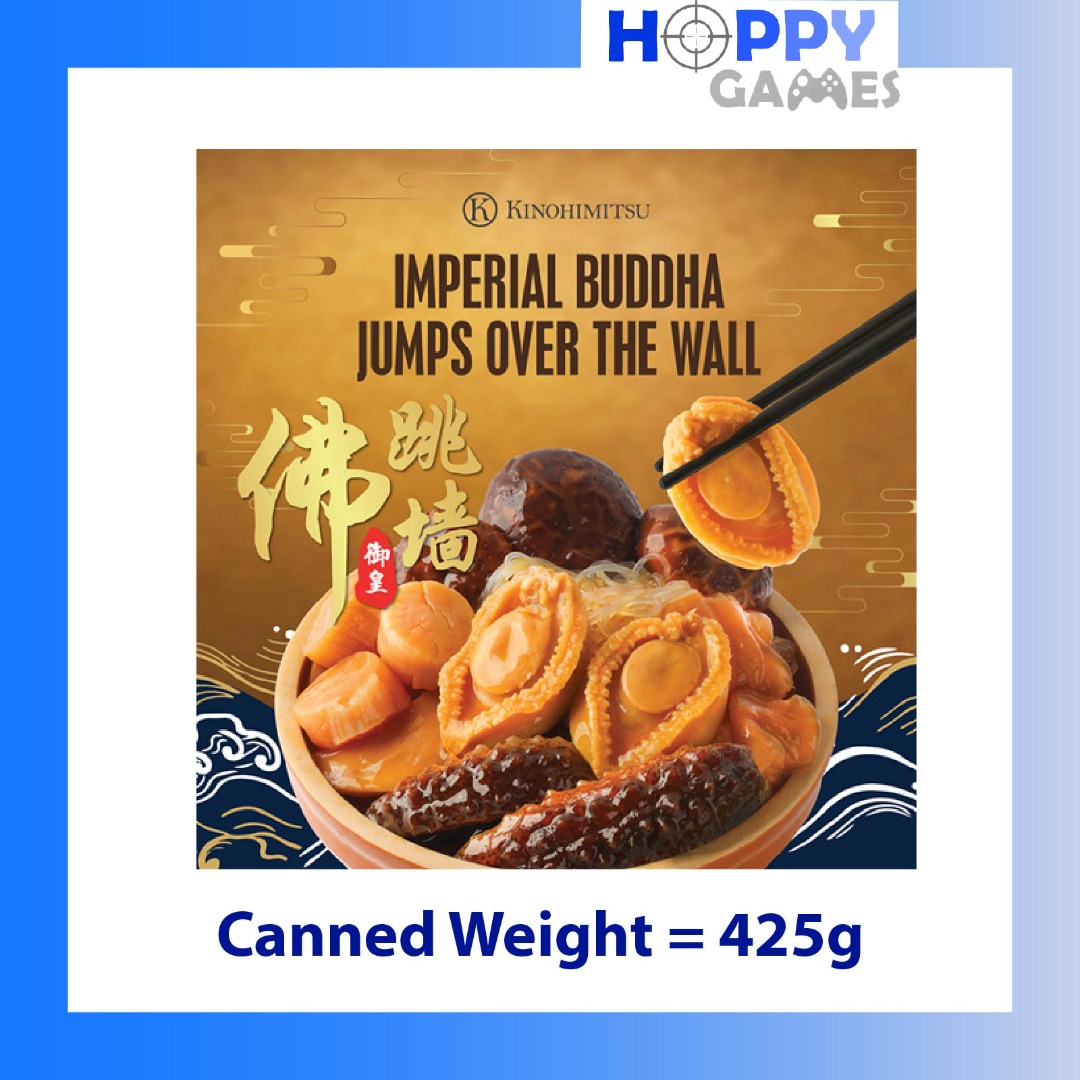 [AUTHENTIC] Kinohimitsu Buddha Jumps Over The Wall (425g canned ...