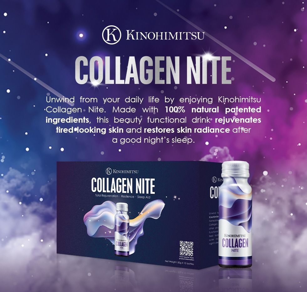[AUTHENTIC] Kinohimitsu Collagen Nite Collagen Night CollageNite ...