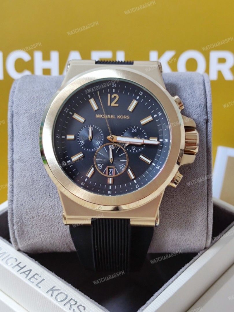 AUTHENTIC MK8445 DYLAN OVERSIZED ROSEGOLD WATCH on Carousell