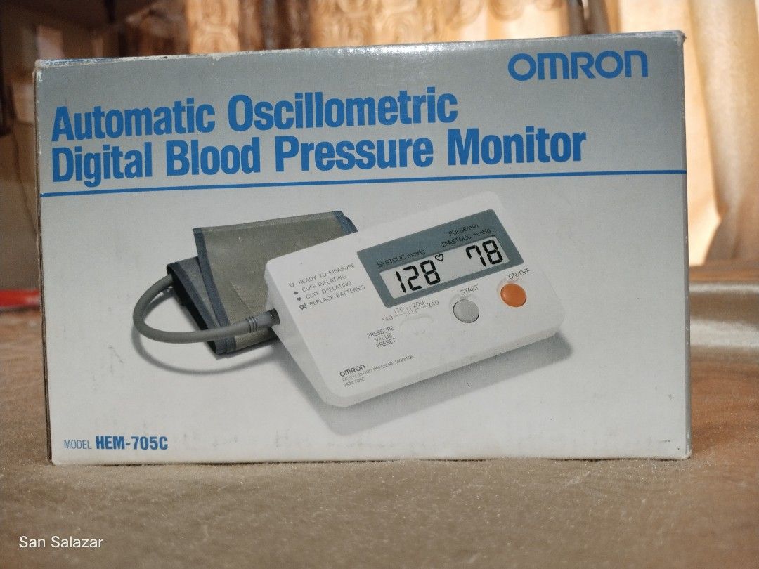 Automatic Oscillometric Digital Blood Pressure Monitor, Health ...